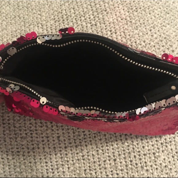 Victoria's Secret | Bags | Vs Glam Sequin Makeup Bag | Poshmark